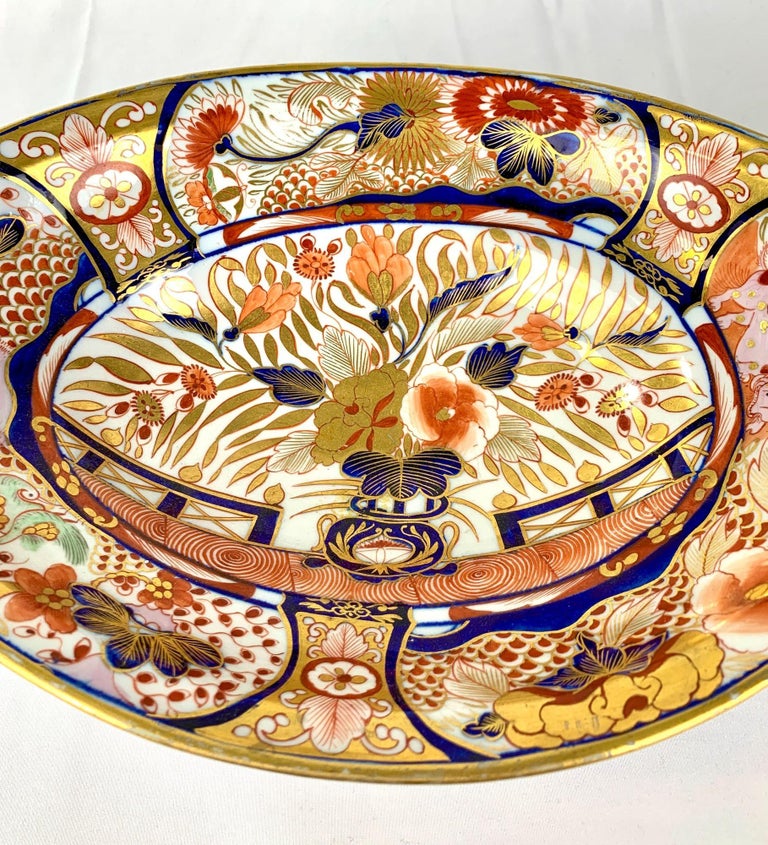 Porcelain Centerpiece in Coalport's Admiral Nelson Pattern England ...