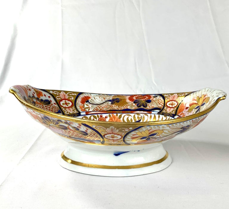 Porcelain Centerpiece in Coalport's Admiral Nelson Pattern England ...