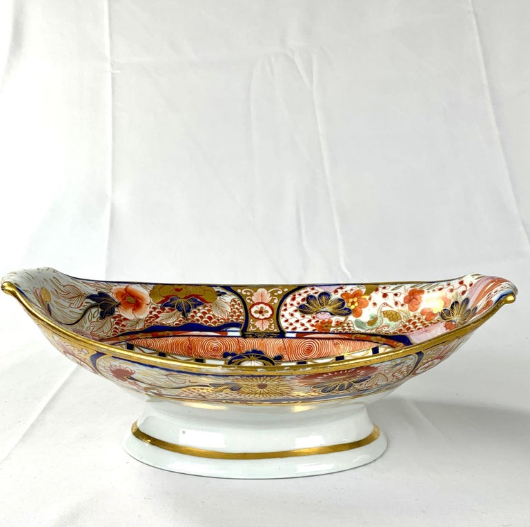 Porcelain Centerpiece in Coalport's Admiral Nelson Pattern England ...