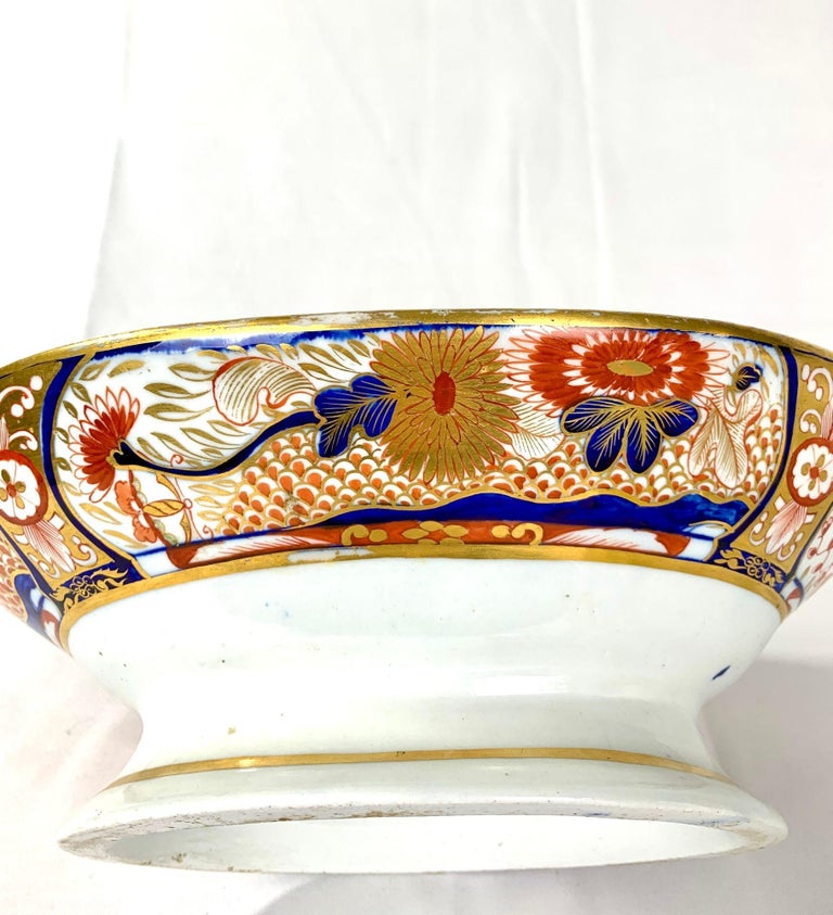Porcelain Centerpiece in Coalport's Admiral Nelson Pattern England ...
