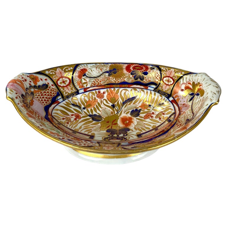 Porcelain Centerpiece in Coalport's Admiral Nelson Pattern England ...