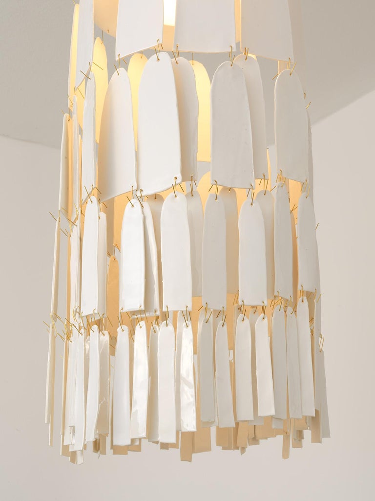 Porcelain Chandelier by Christine Roland, 2021 For Sale at 1stDibs ...