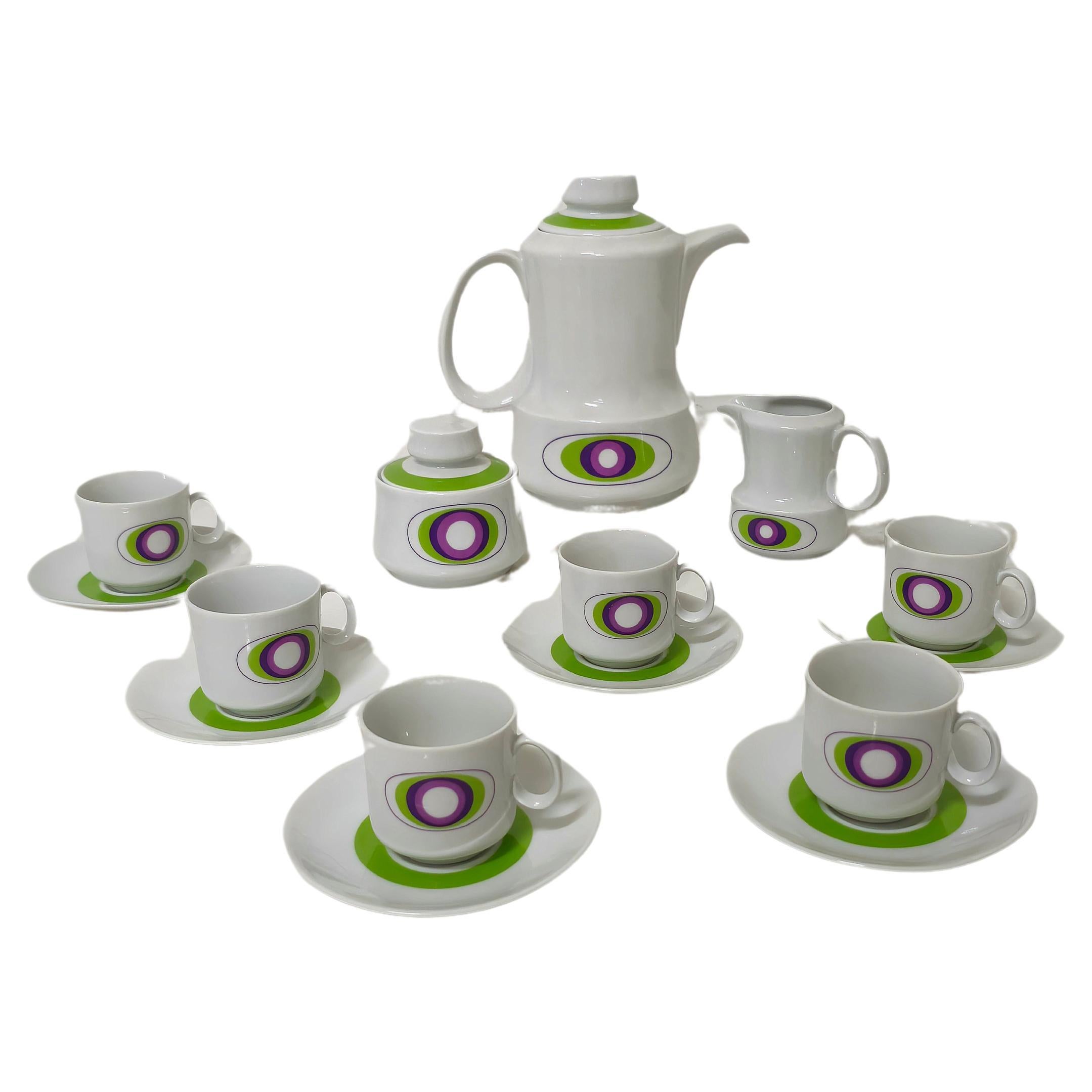 Porcelain Coffee Service Bavaria Midcentury Modern German Design 1970s ...