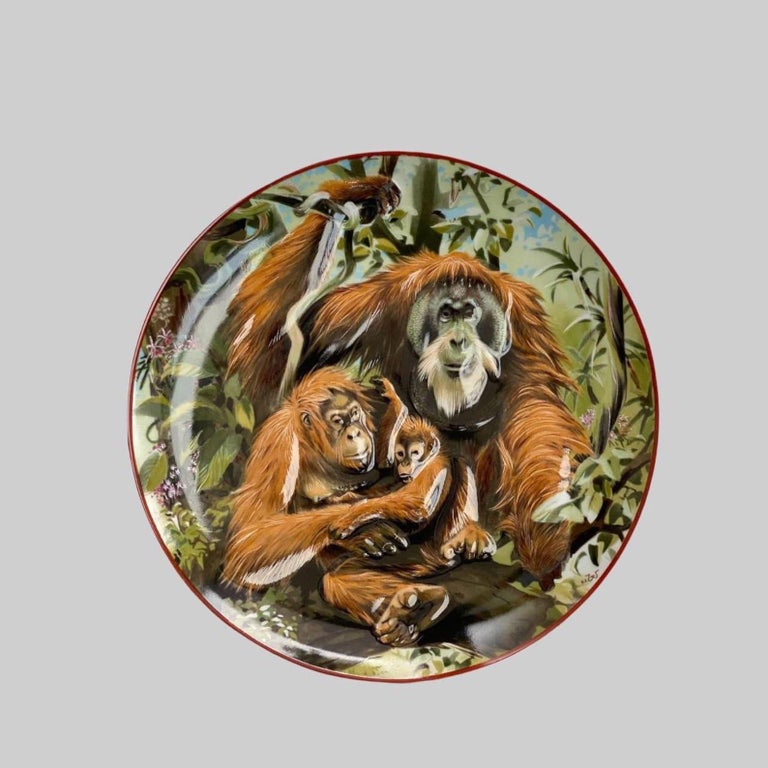 Porcelain Collectible Wall Plates "World Wildlife Fund" By Heinrich ...