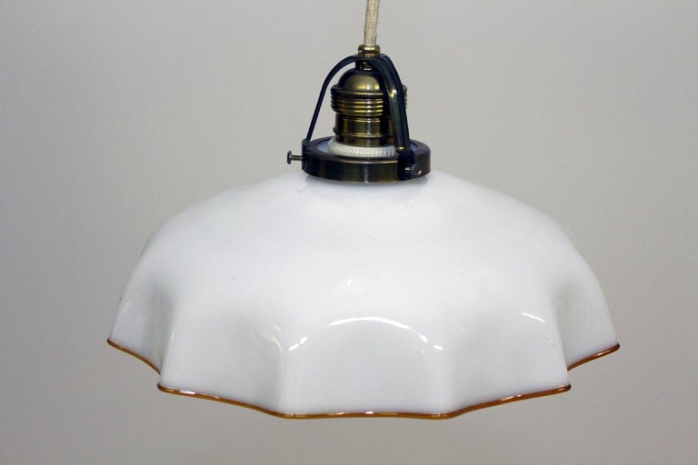Porcelain Counterweight Lamp, 1910s For Sale at 1stDibs