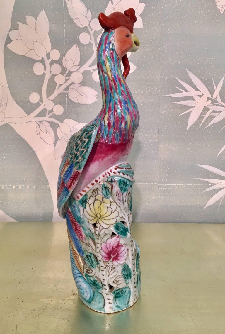 Porcelain Figure of Phoenix For Sale at 1stDibs