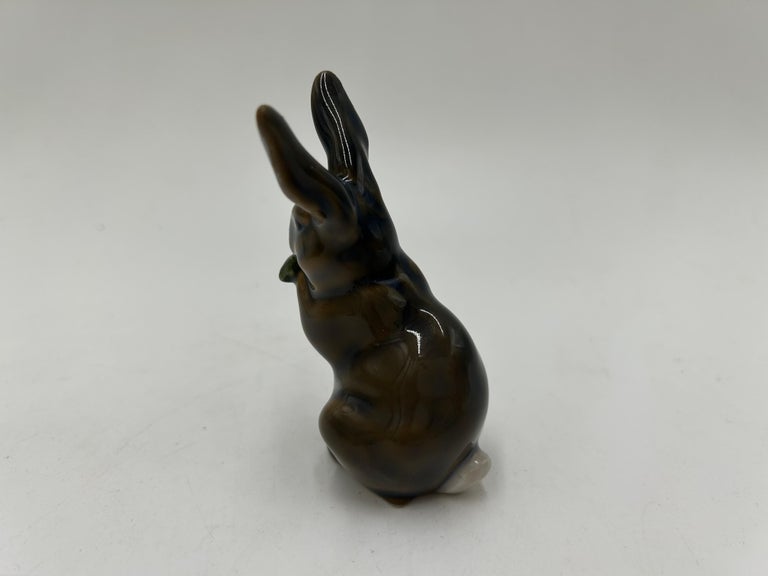 Porcelain Figurine "Hare", Royal Copenhagen, Denmark, 1960s For Sale at ...
