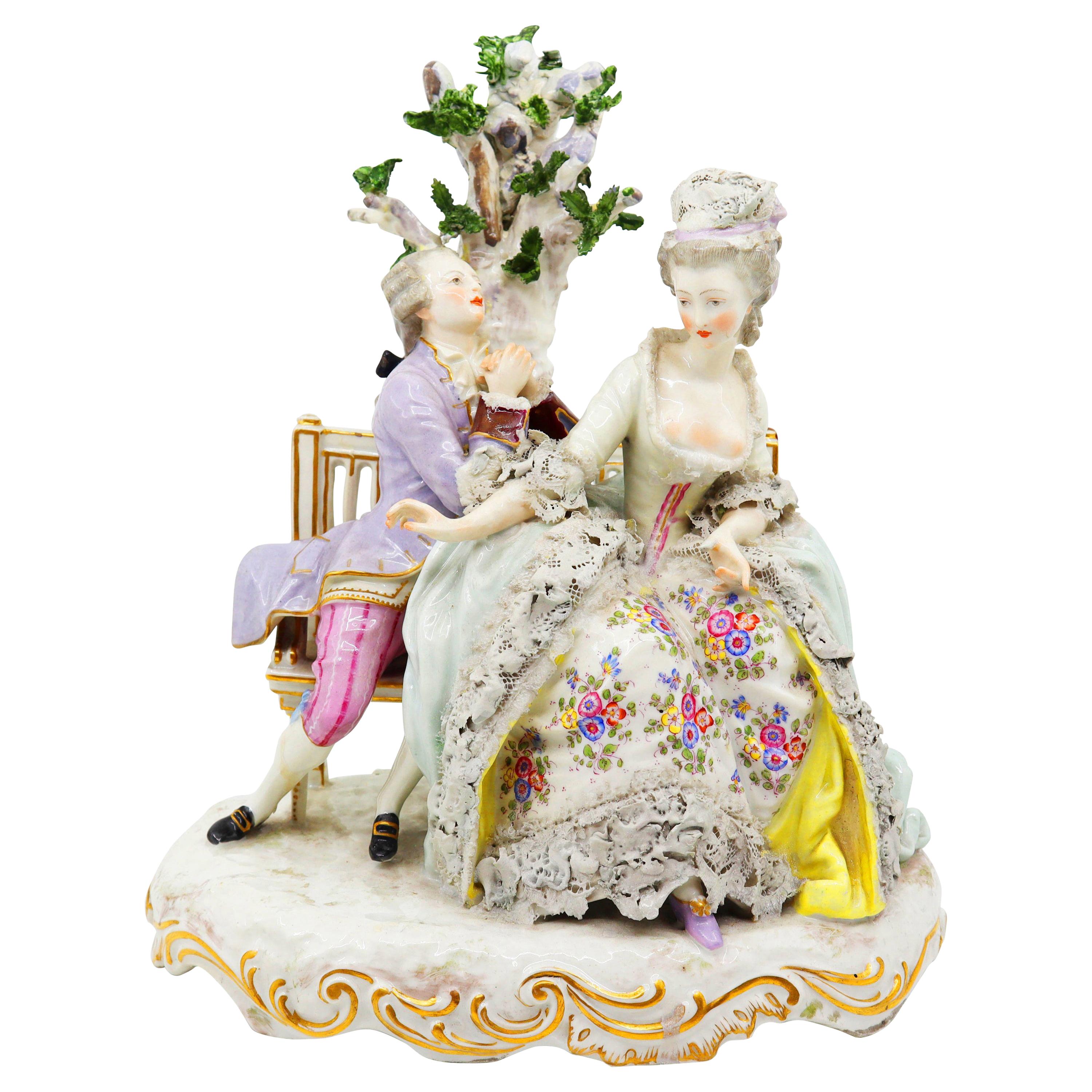 German Porcelain Christ Figurine by Kaiser For Sale at 1stDibs