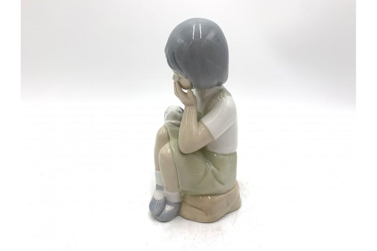 Porcelain figurine of a girl, Miguel Requena, Spain, 1960s For Sale at ...