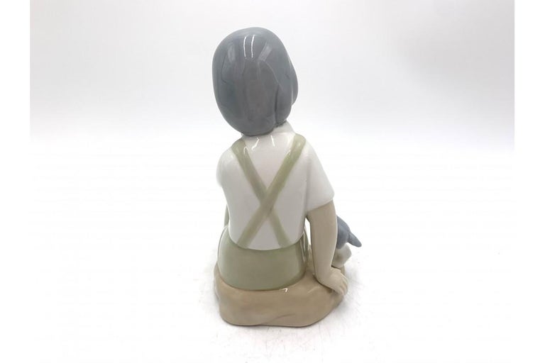 Porcelain figurine of a girl, Miguel Requena, Spain, 1960s For Sale at ...