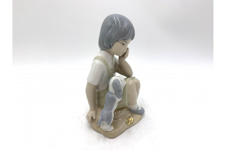 Porcelain figurine of a girl, Miguel Requena, Spain, 1960s For Sale at ...