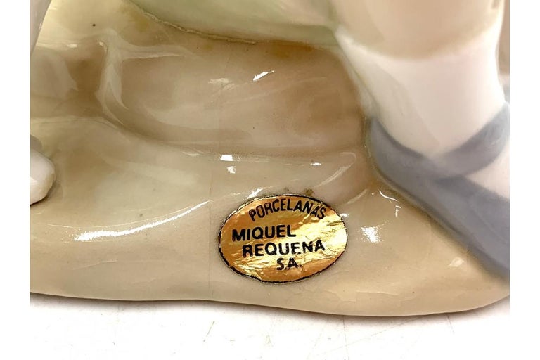 Porcelain figurine of a girl, Miguel Requena, Spain, 1960s For Sale at ...