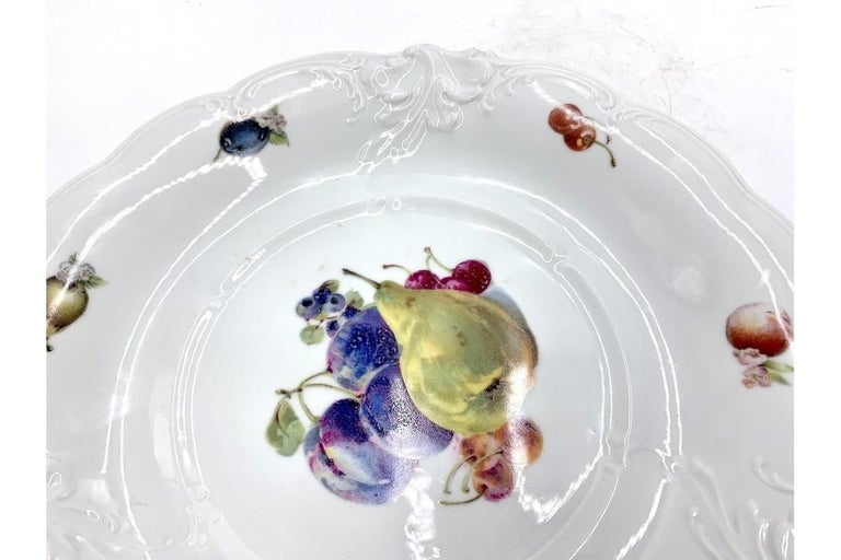 Porcelain Fruit Platter, Wawel, Poland, 1960s For Sale at 1stDibs