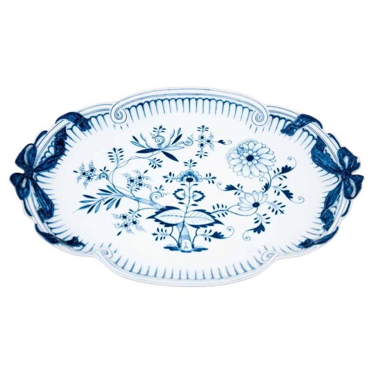 Porcelain plate from Meissen, Germany, late XIX century For Sale at 1stDibs