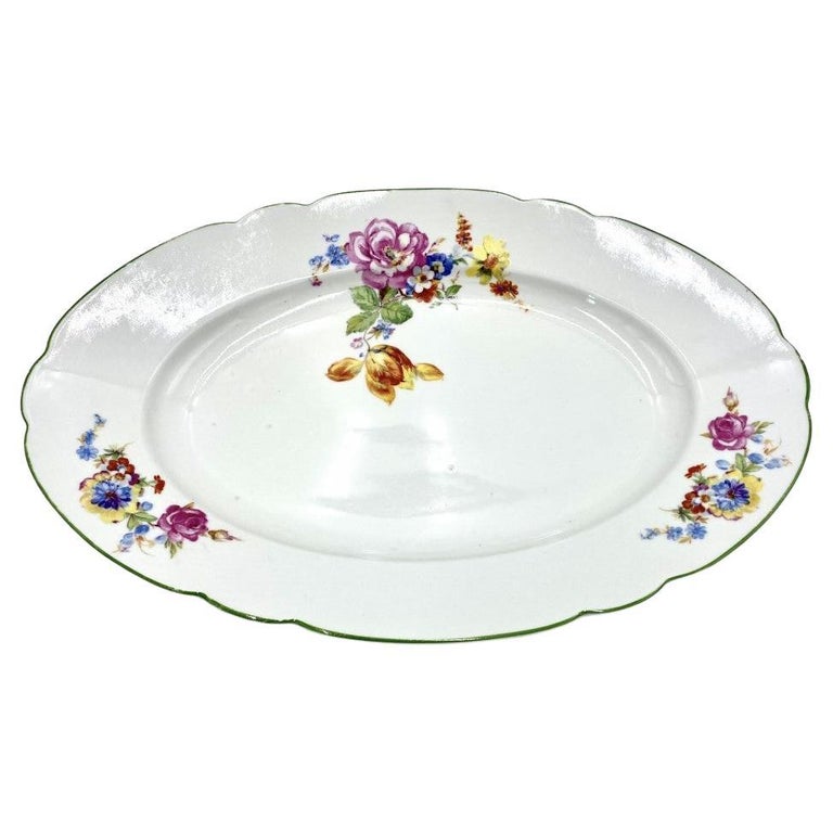 Porcelain platter, Ćmielów, Poland, 1960s For Sale at 1stDibs