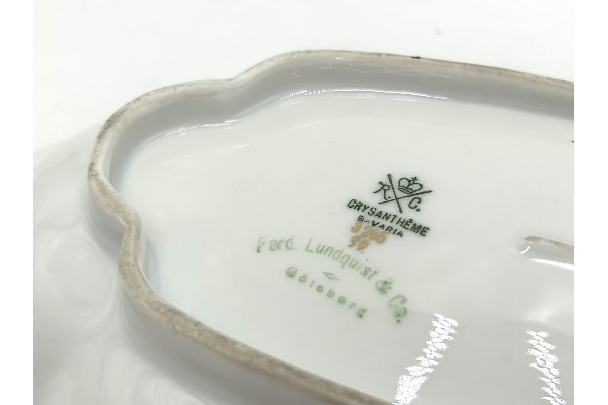 Porcelain platter, Rosenthal Chrysantheme Cacilie, 1898-1904 at 1stDibs