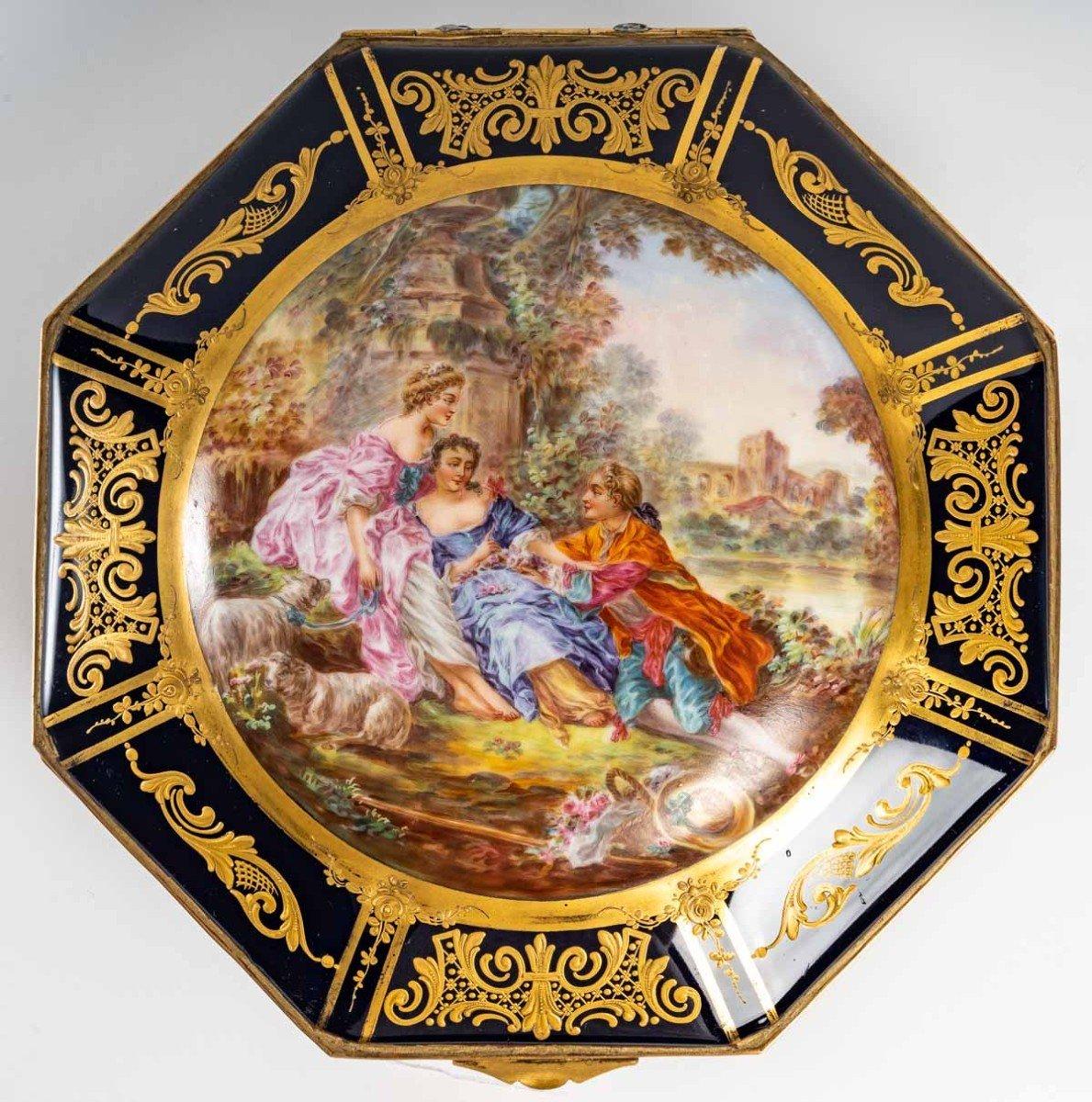 Porcelaine Box from Limoge For Sale at 1stDibs