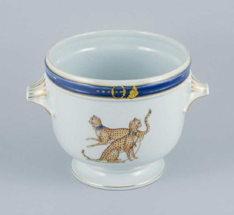 Porcelaine de Paris, France, Colossal Porcelain Champagne Cooler For ...