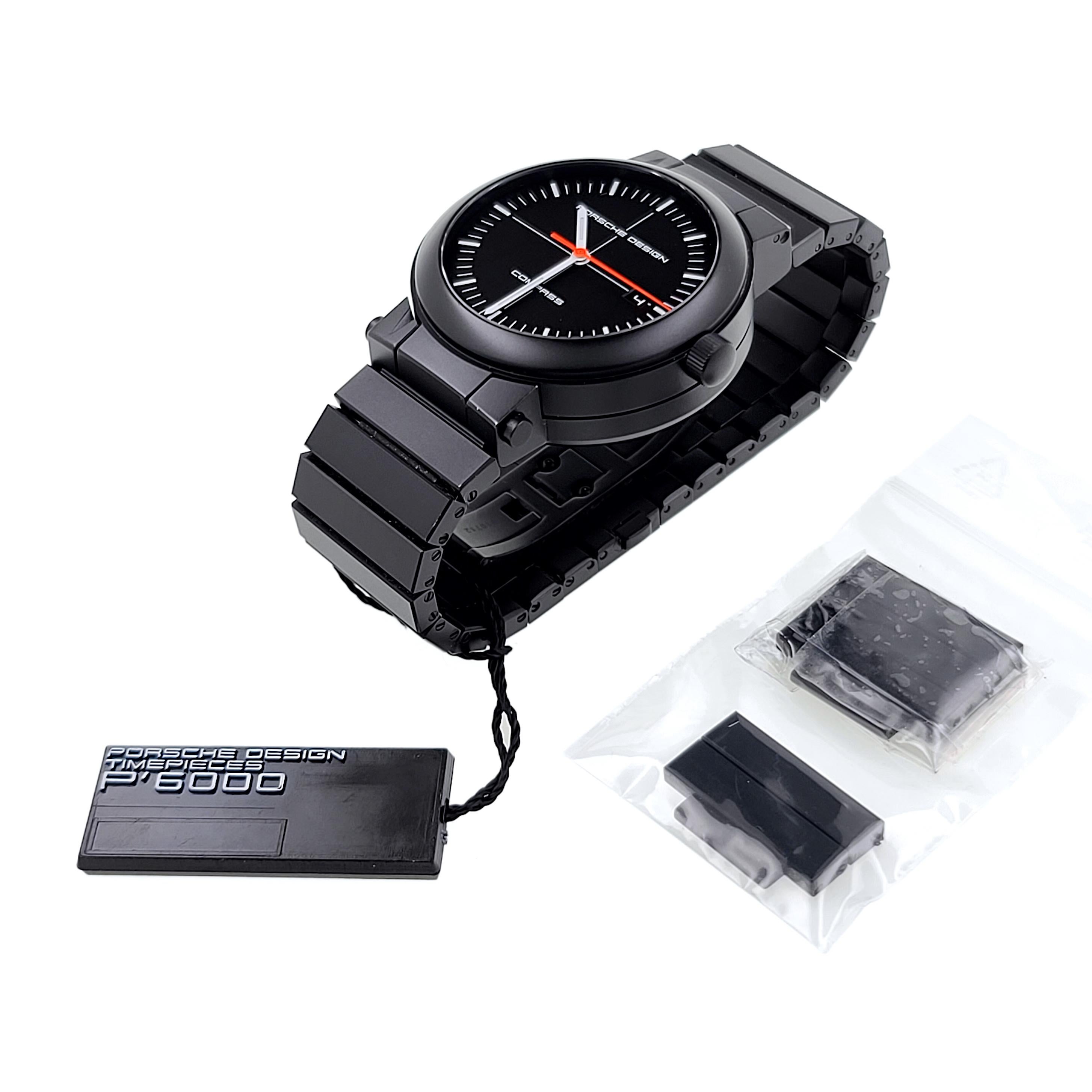 Porsche Design Full Set Compass Watch P6520 Titanium IWC IW 3510 ...