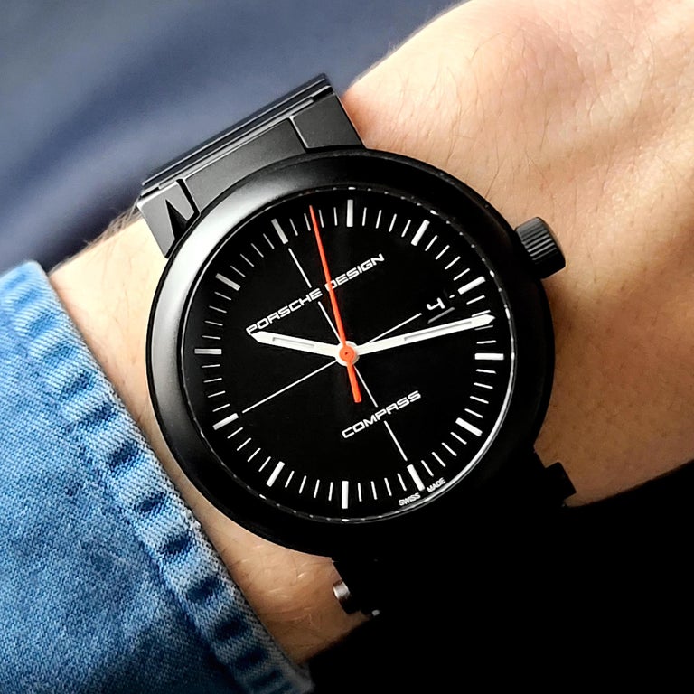 Porsche Design FULL SET Compass Watch P6520 Titanium IWC IW 3510 ...