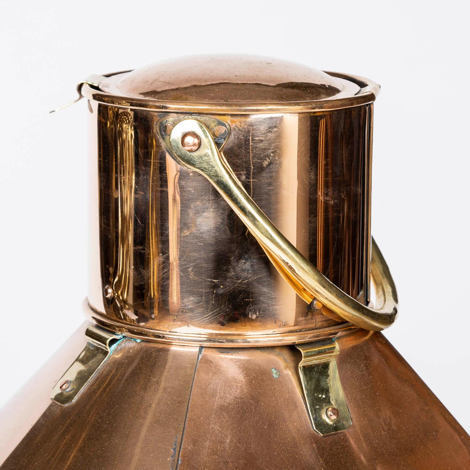 Port and Starboard Copper Ship's Lights For Sale at 1stDibs