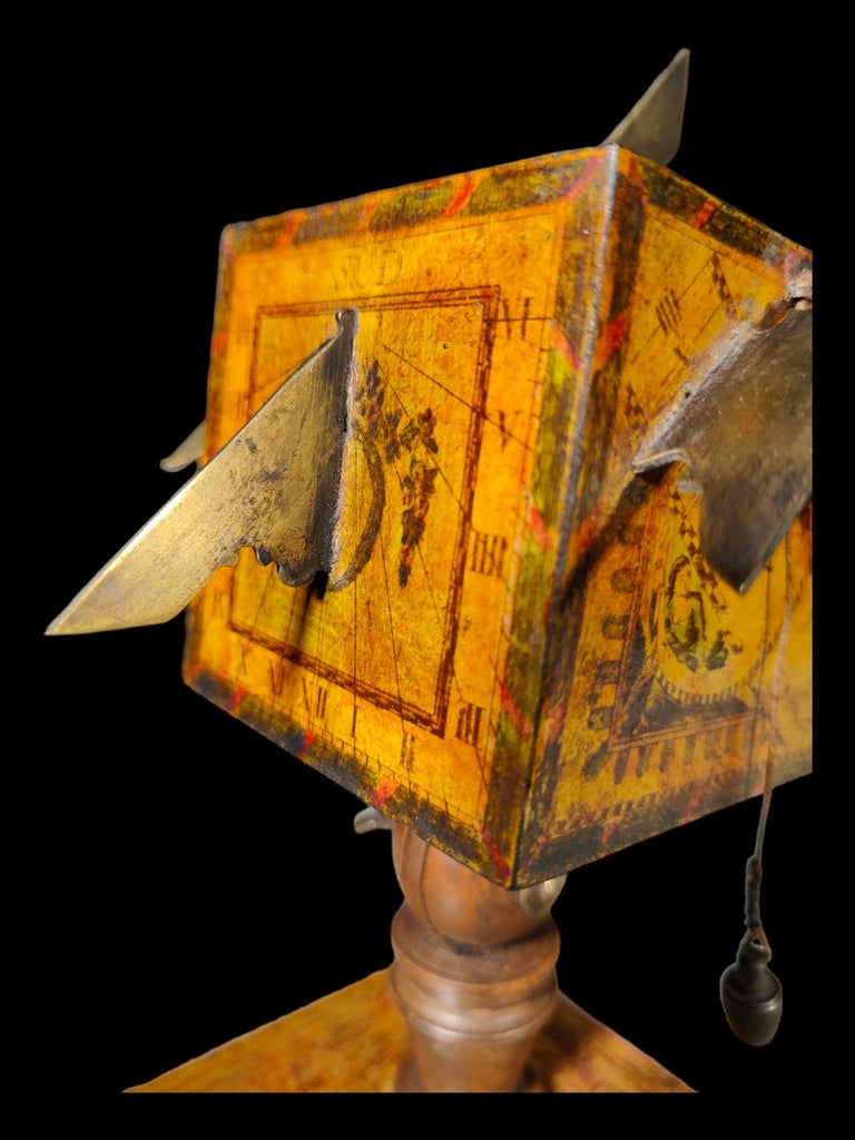 Portable cube sundial David Beringer ca. 1780–1821 Beringer is best ...