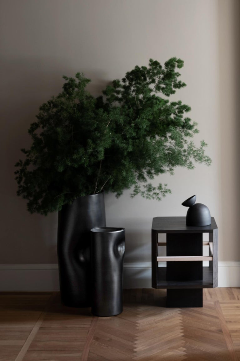 Portal Vase Small in "Barro Preto" Handcrafted in Portugal by Origin ...