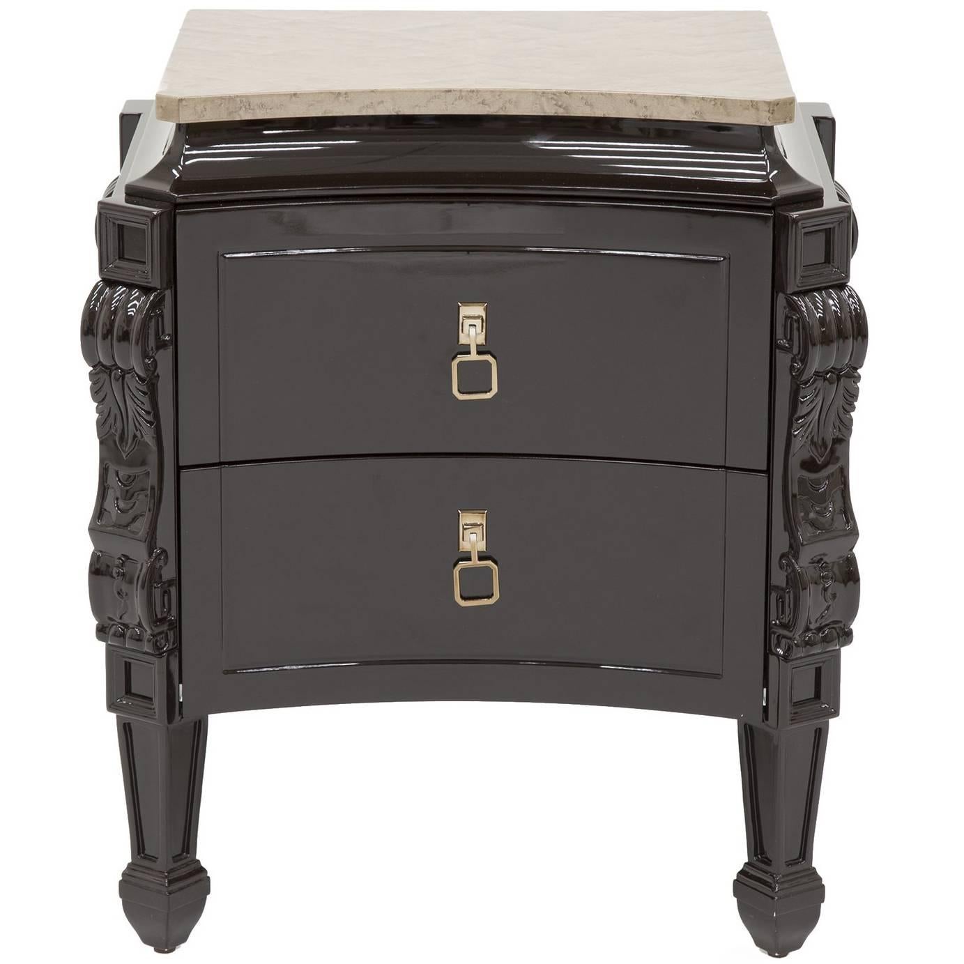 V Nightstand For Sale at 1stDibs