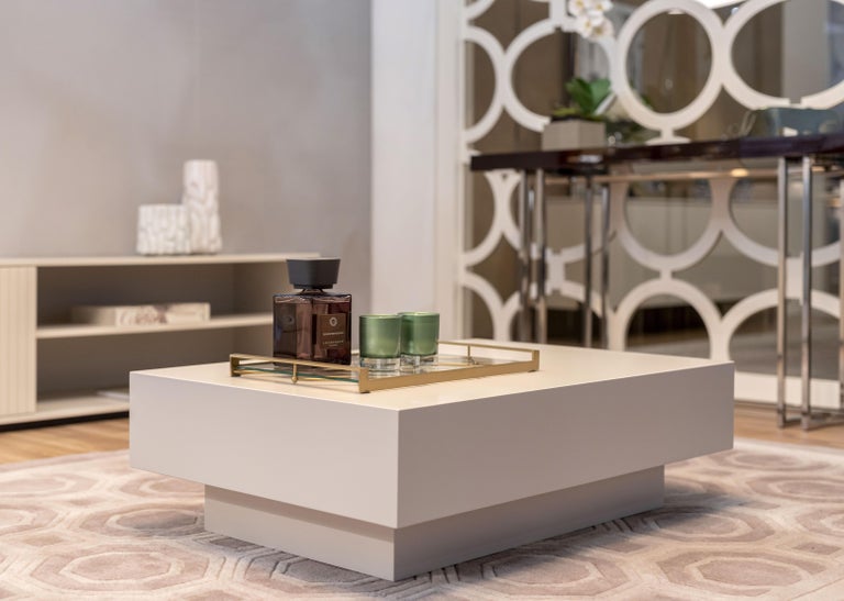 Scandinavian modern style Porto Coffee Table made with walnut, Handmade ...