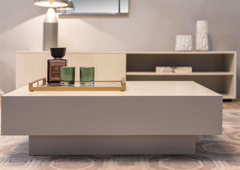 Scandinavian modern style Porto Coffee Table made with walnut, Handmade ...