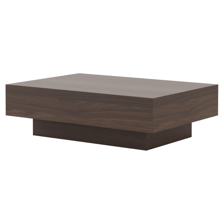 Scandinavian modern style Porto Coffee Table made with walnut, Handmade ...