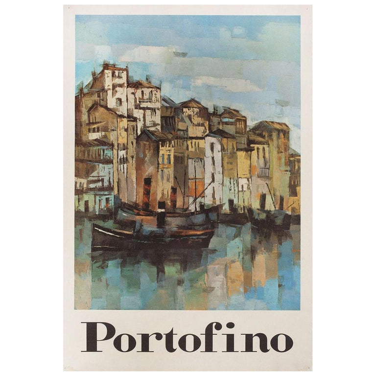 "Portofino" 1960s Italian Poster at 1stDibs