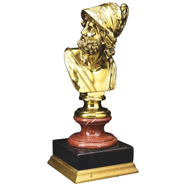 Portrait Bust of the Greek Hero, Ajax in Bronze, circa 1890 For Sale at ...
