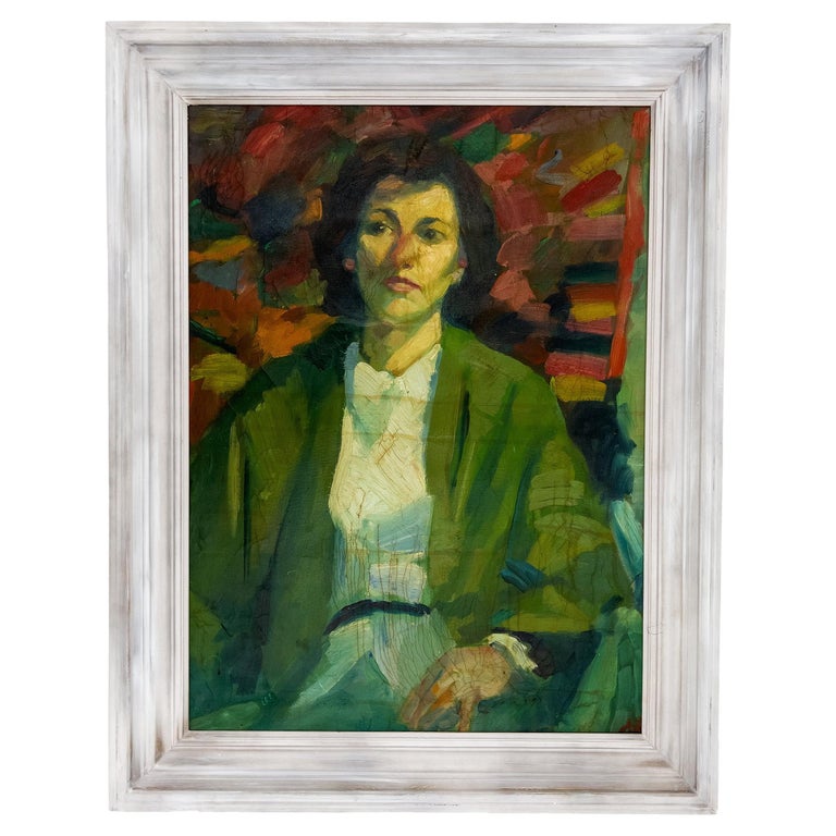 Portrait of a Lady by Faeq Hassan 'Iraqi, 1914-1992' For Sale at 1stDibs