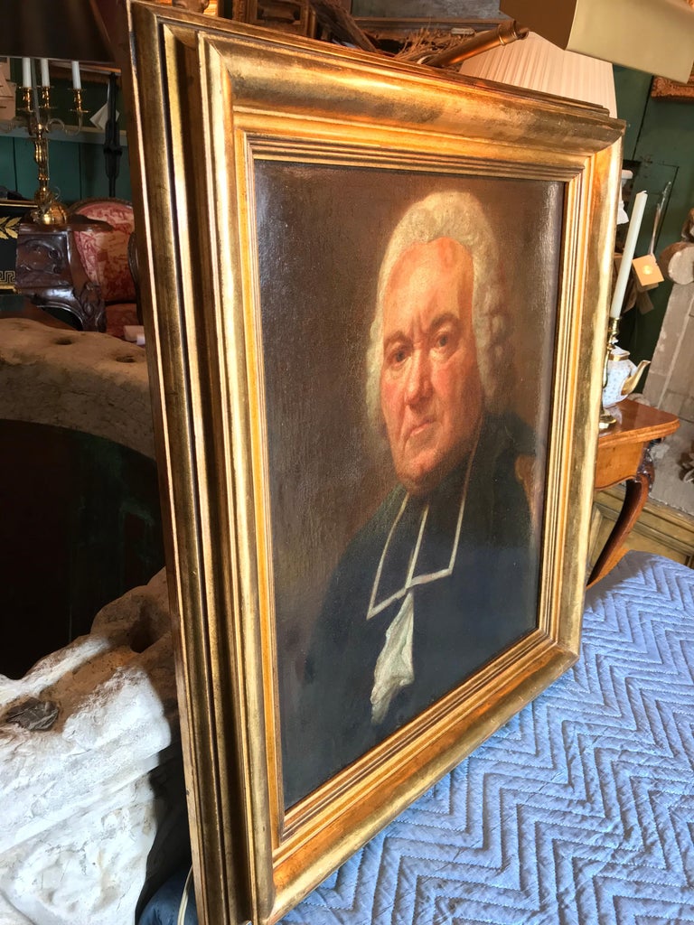 18th C. Portrait of a Lawyer Circle of Jacques Aved French School Oil ...