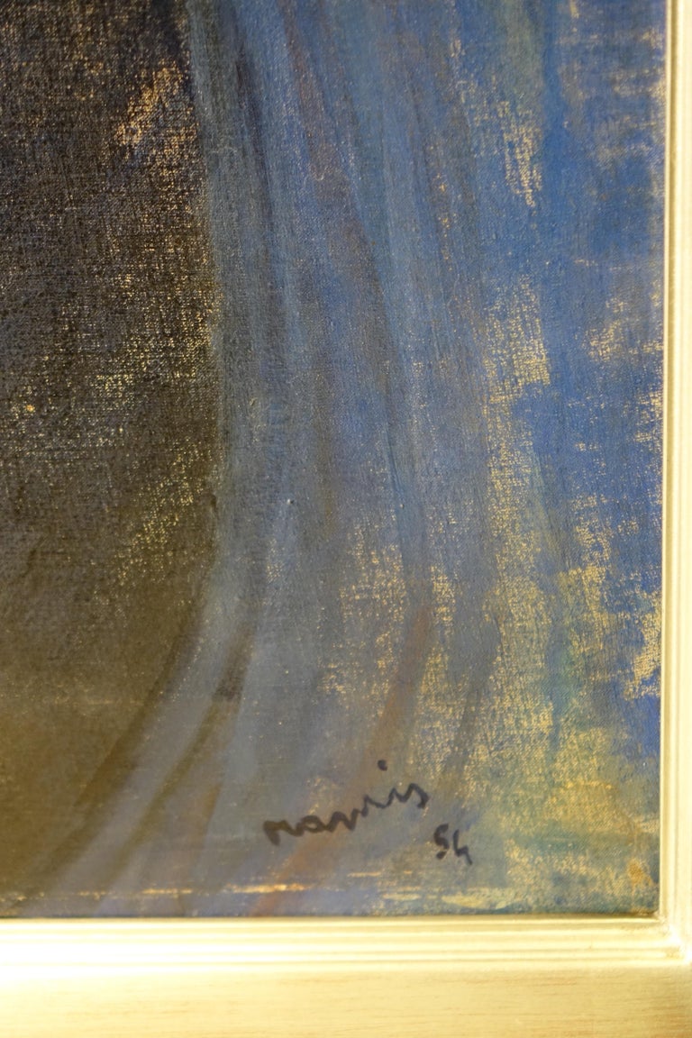 Portrait of a Woman Dated 1954 Signed By Juli Ramis 1910-1990 at 1stDibs