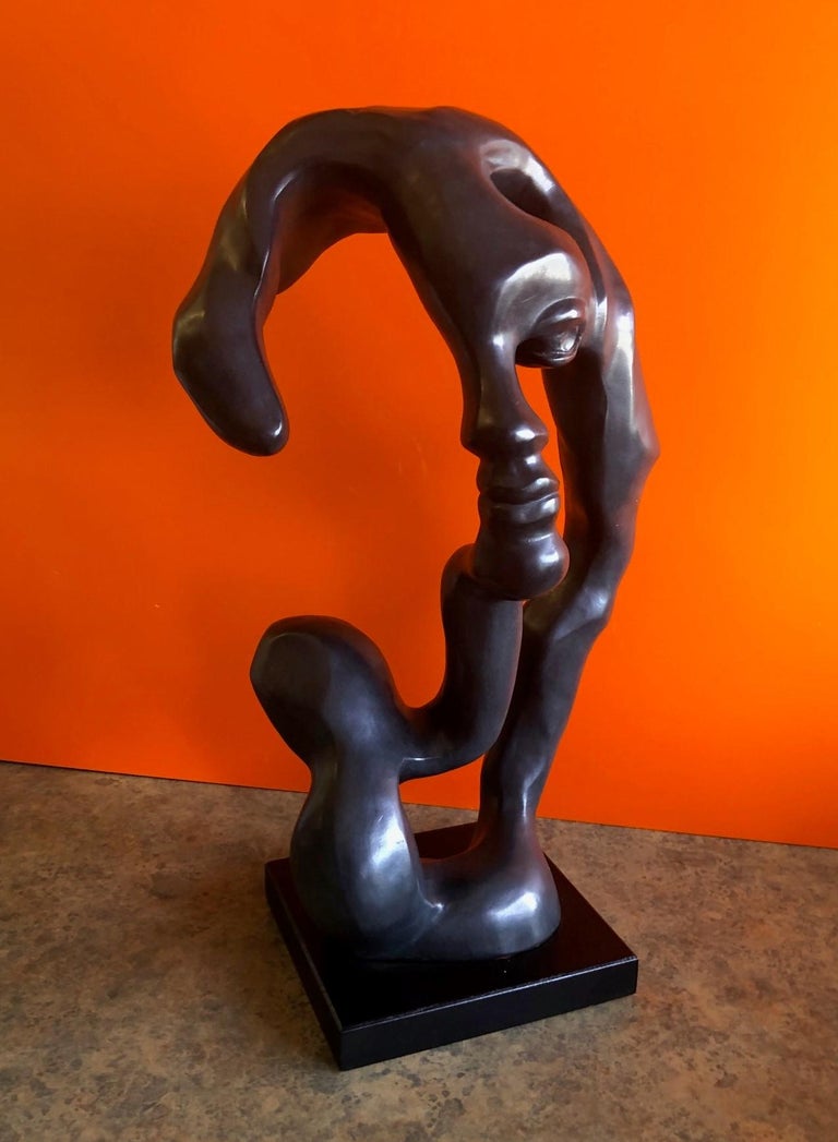 "Portrait of a Woman" Modern Abstract Sculpture by Klara Sever at 1stDibs