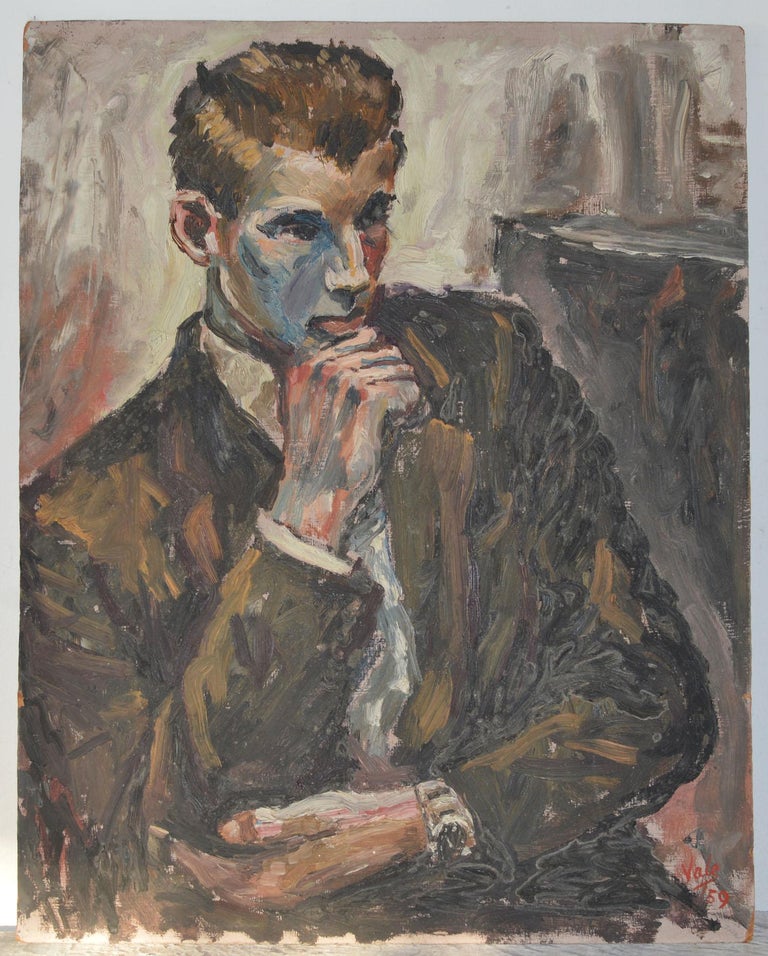 Portrait of a Young Man, Brian Vale, 1959 For Sale at 1stDibs