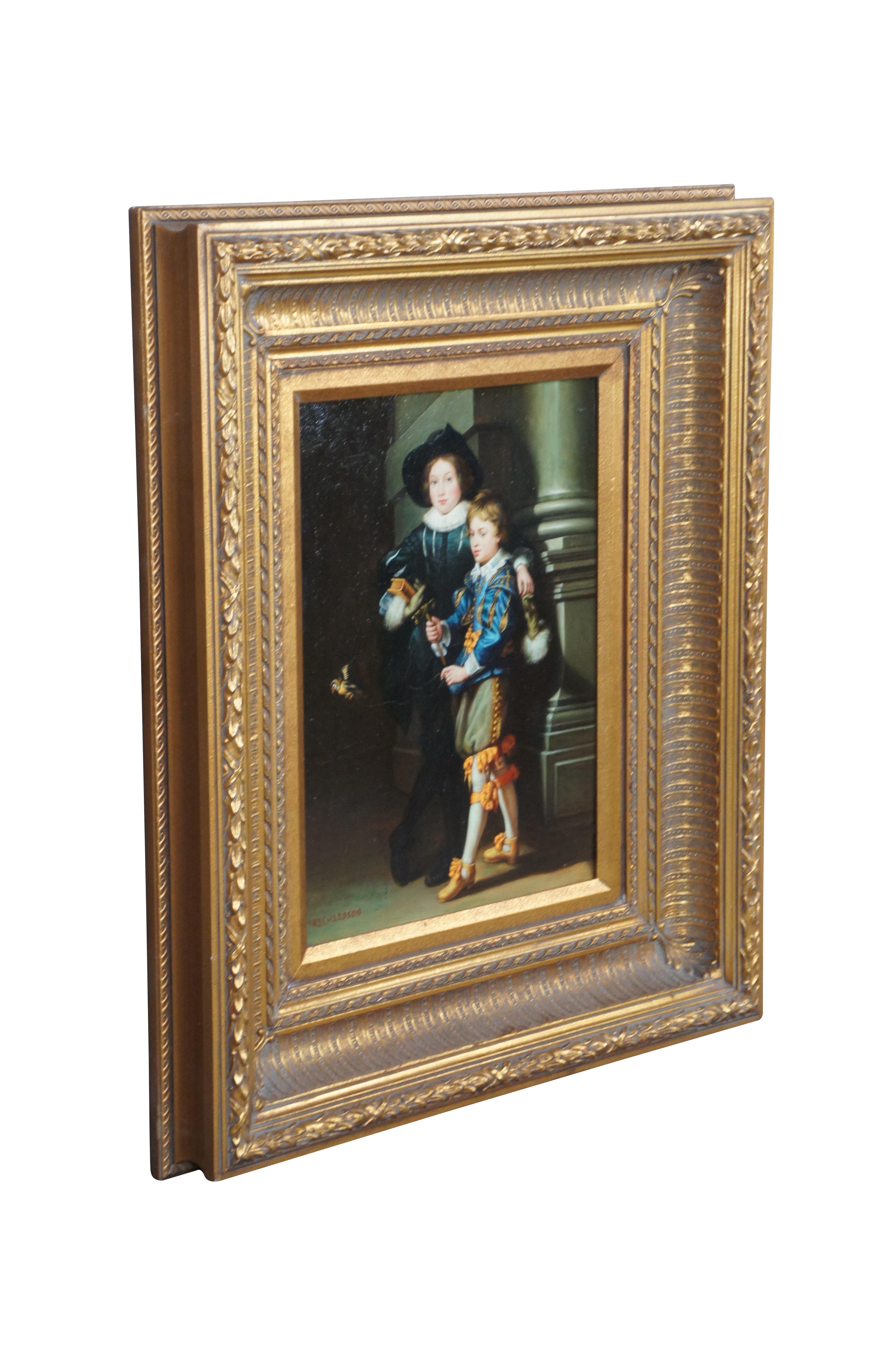 Portrait of Albert and Nikolaus After Sir Peter Paul Rubens Oil ...