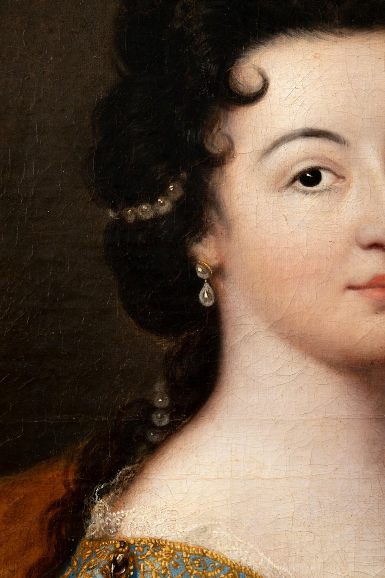 Portrait of an Elegant Woman 18th, Attributed to Alexis Simon Belle For ...