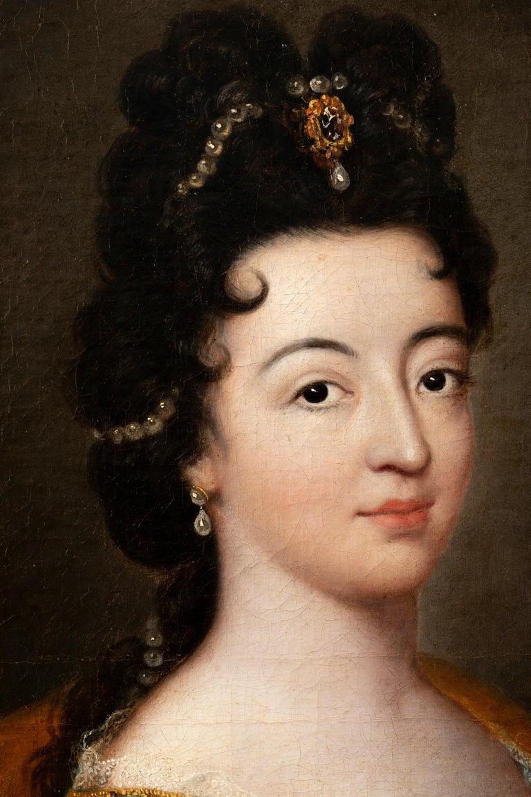 Portrait of an Elegant Woman 18th, Attributed to Alexis Simon Belle For ...