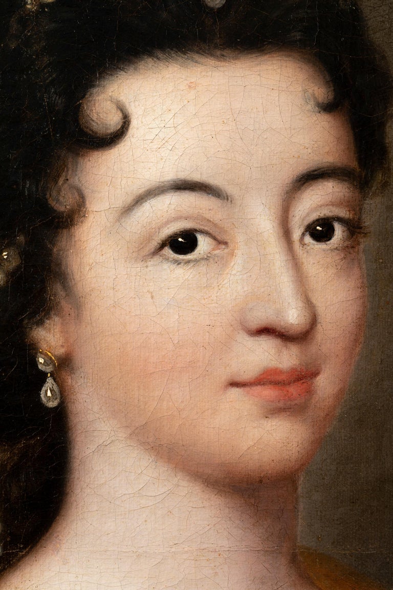 Portrait of an Elegant Woman 18th, Attributed to Alexis Simon Belle For ...