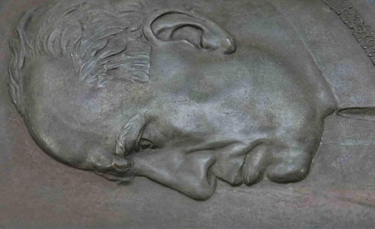 Portrait of Benito Mussolini by Aurelio Mistruzzi, 1930s For Sale at ...