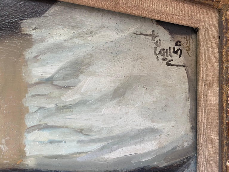 Portrait of Juliette Gréco, Pierre Piget, 1950 For Sale at 1stDibs