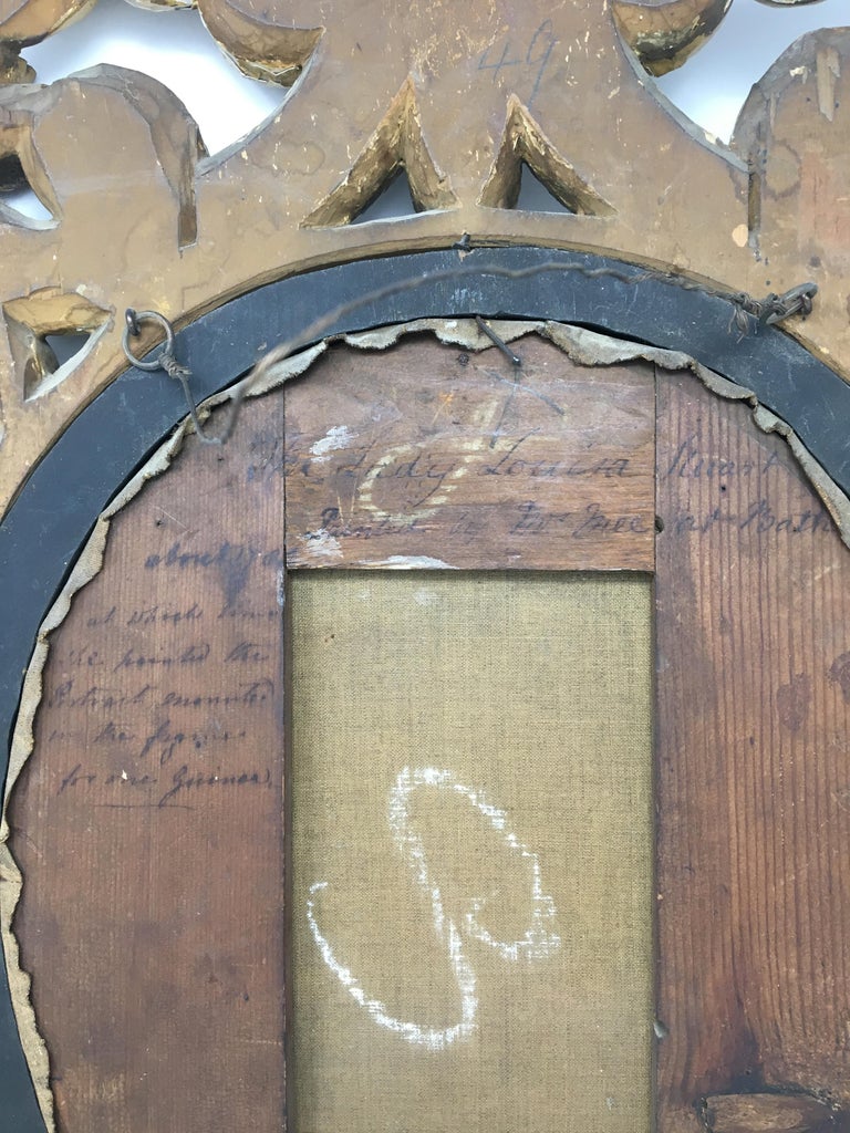 Portrait of Lady Louisa Stuart by Mrs. Mee, circa 1785 at 1stDibs