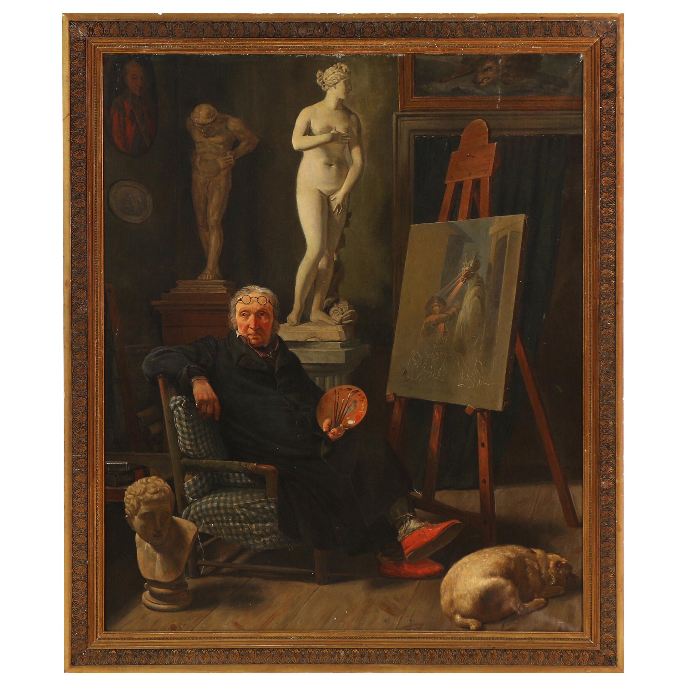 "Artist Studio - Paris" by Louis Aston Knight For Sale at 1stDibs