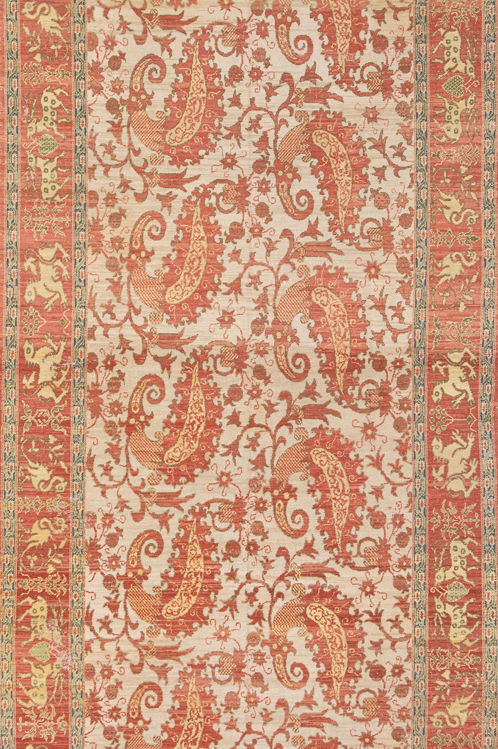 Portuguese Antique Rug, circa 1900s For Sale at 1stDibs
