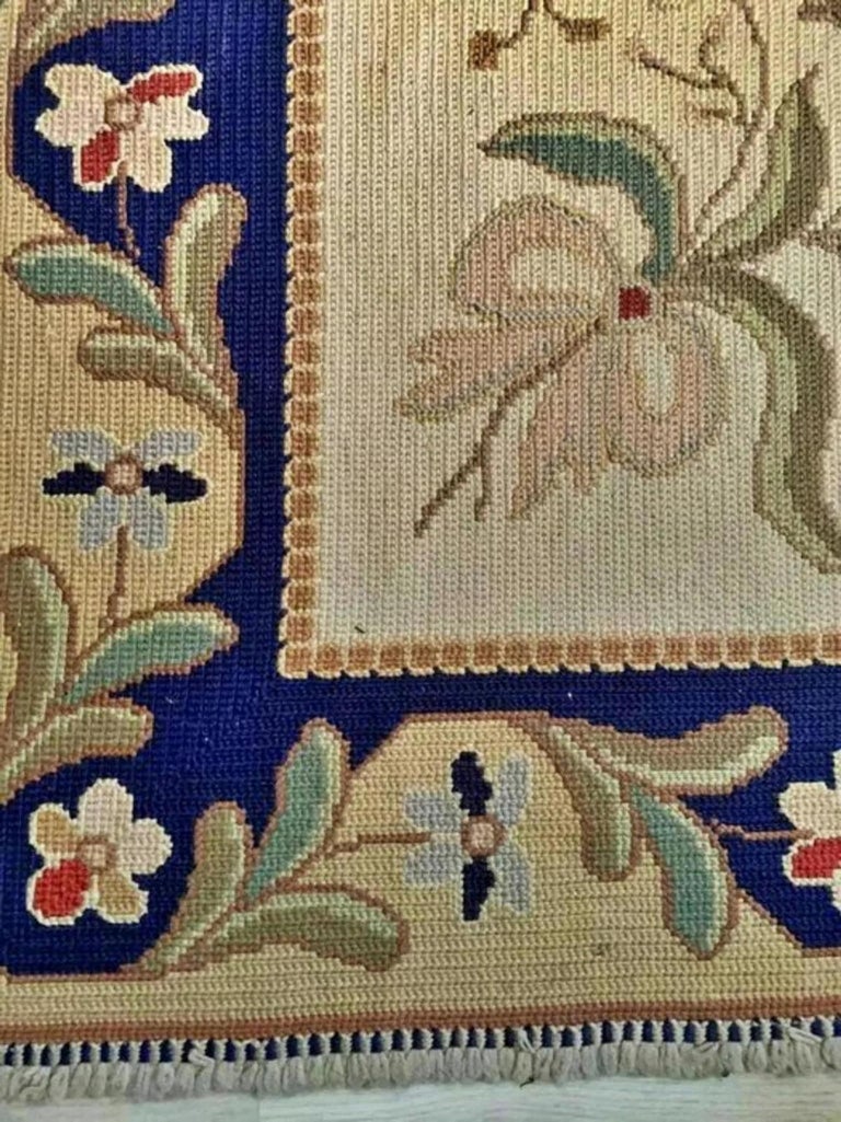 Portuguese Carpet 20th Century "Arraiolos" Wool Hand Made For Sale at ...