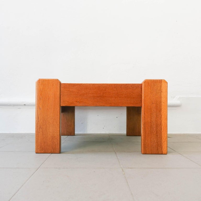 Portuguese Coffee Table in French Oak by Eduardo Afonso Dias, 1970's ...
