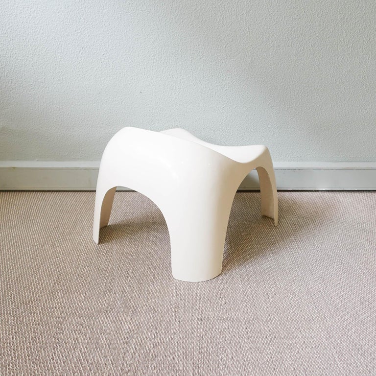 Portuguese Fiberglass Stool in the style of Efebino by Stacy Duke for ...